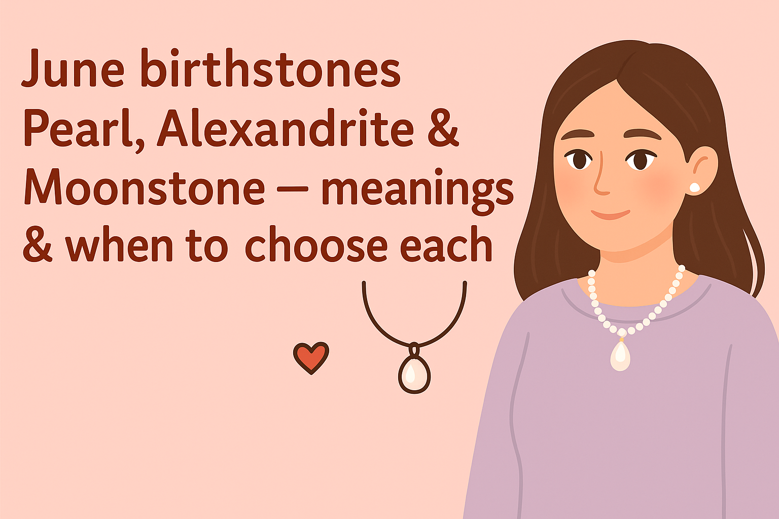 June Birthstones: Pearl, Alexandrite & Moonstone — Meanings & When to ...