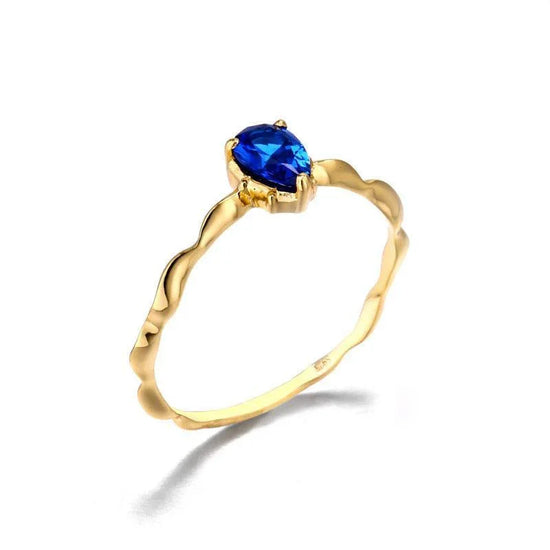 Japanese Light Jewelry Akado Sapphire Ring – Hunny Life