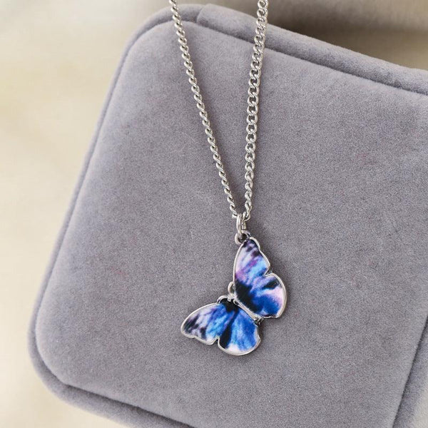 Simple Butterfly Pendant Necklace Under $50 – Hunny Life